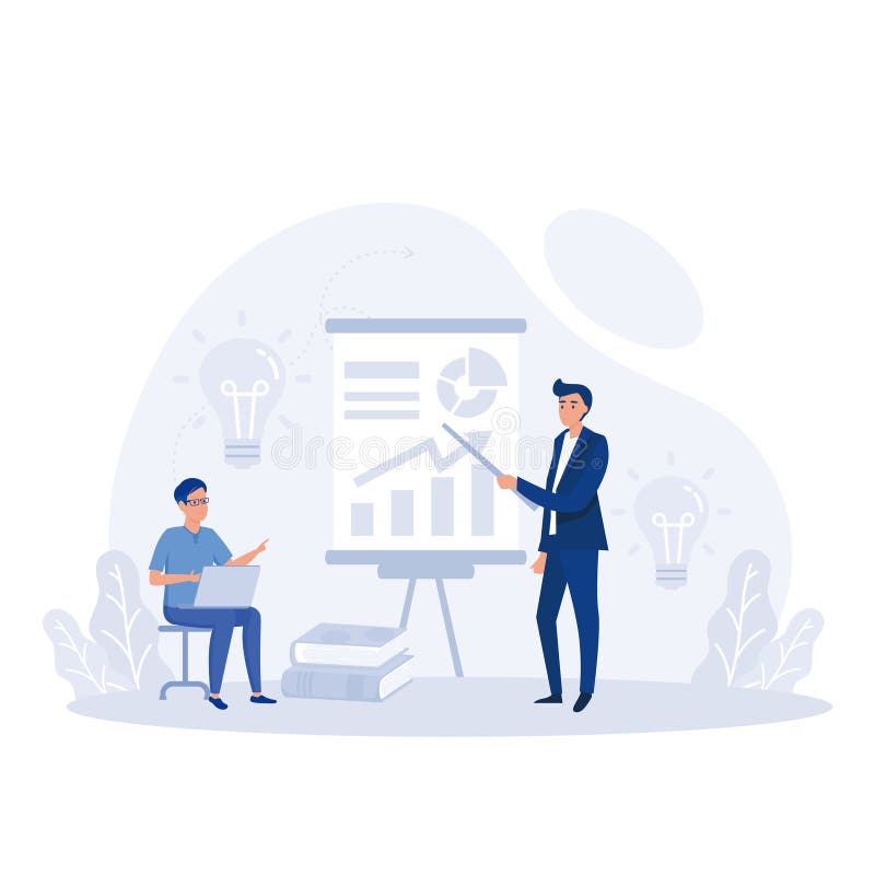 Workflow, Teamwork Concept, People Working Together, Business Team Building Symbol Stock Vector ...