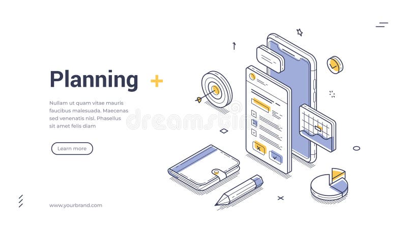 Time Management Work Planning Process Stock Illustrations – 7,145 Time ...