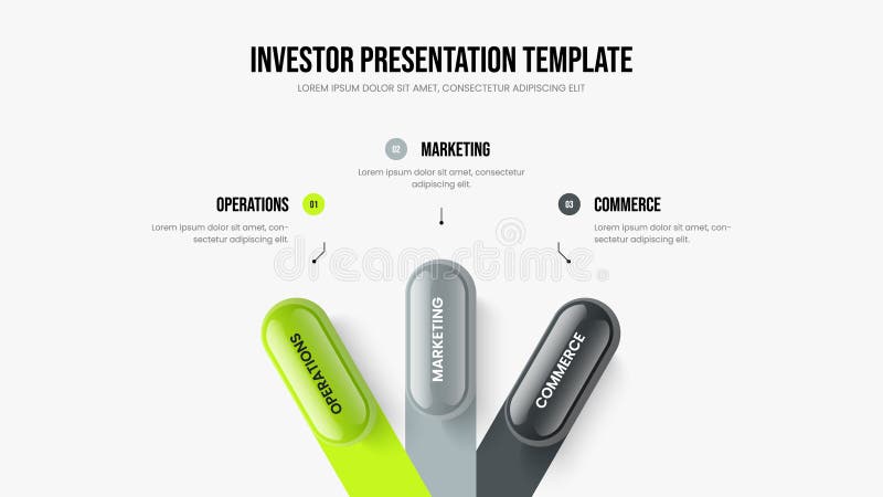 Business Portfolio 3 Element Infographic Presentation Layout Stock ...