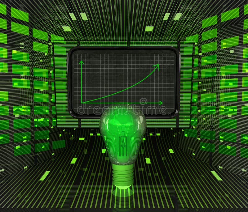 Business Positive Graph Forecast or Results in Green Technologies Stock ...