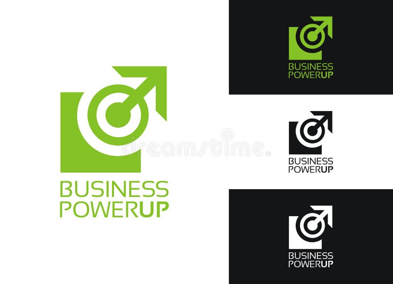 Business Power Up stock vector. Illustration of industry - 22532230