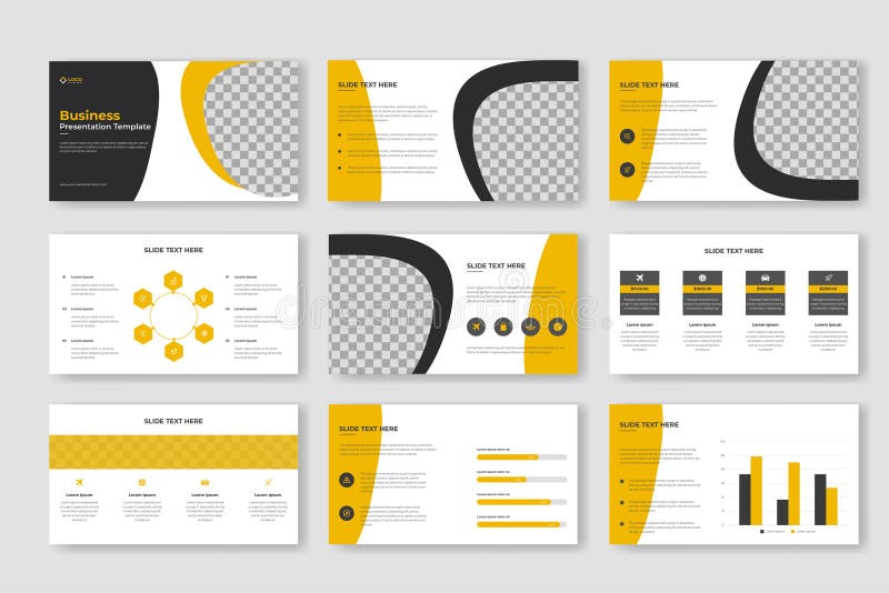 Business PowerPoint Presentation Slides Template Design. Use for Modern ...