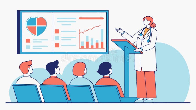 Business Presentation with Graph Data Analysis Corporate Meeting and ...