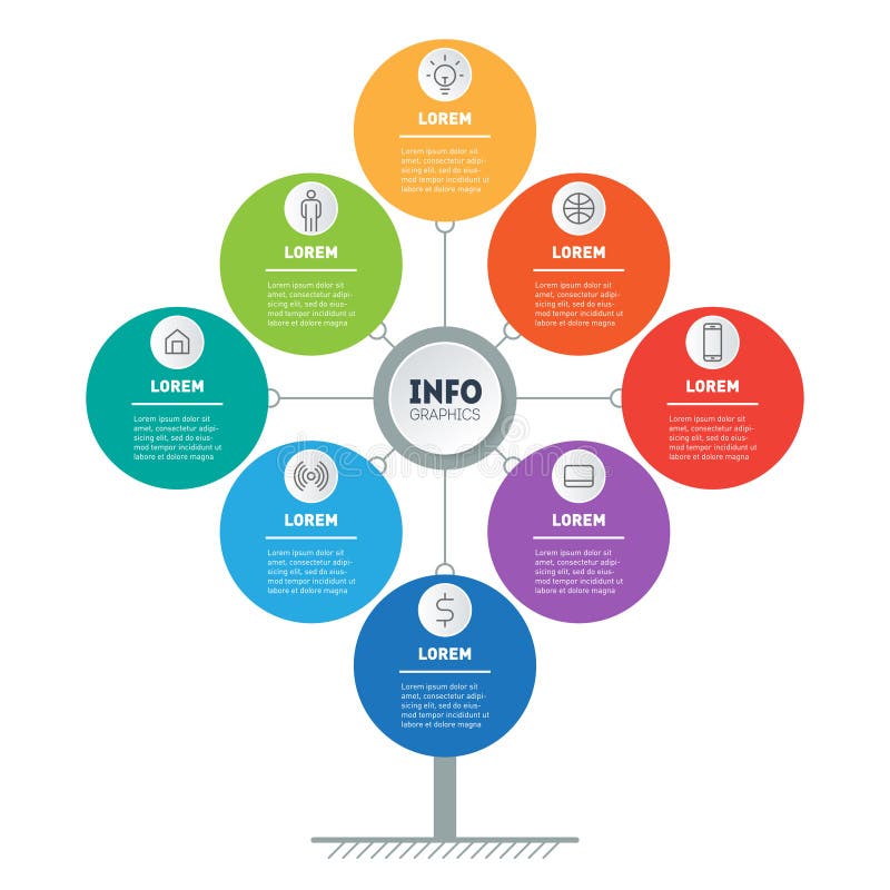 Infographic Eight Points Stock Illustrations – 91 Infographic Eight ...