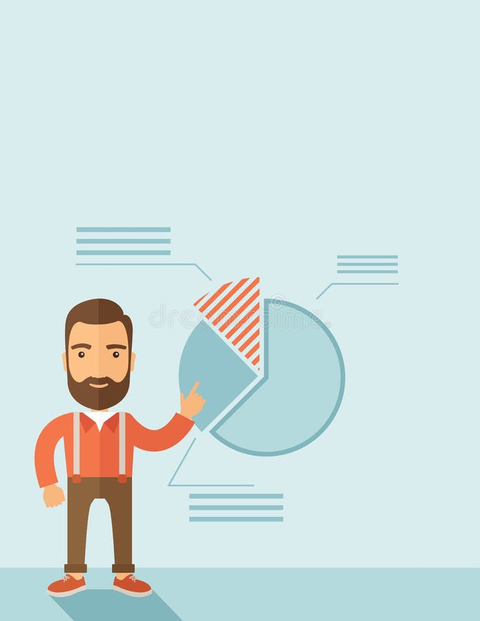 Business presentation stock illustration. Illustration of manager ...