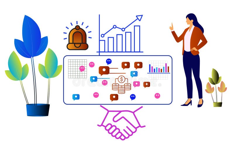 Business Standing Vector Illustration Eps Stock Illustrations – 2,906 ...