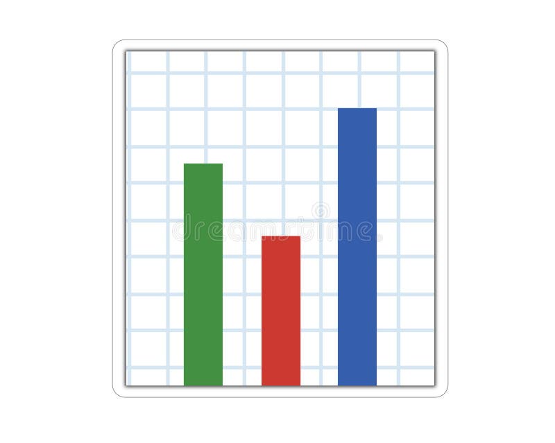 Business Presentation Summary Finance Report Bar Chart Icon Stock ...