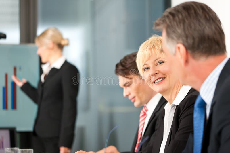Business Presentation Applause Stock Image - Image of lecturer, lecture ...