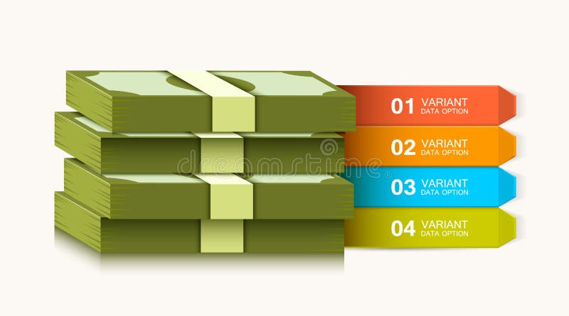 Business Presentation Template. Business Solutions or Options. Money ...