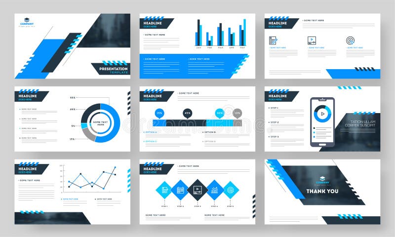 Business Presentation Template Layout with Infographic, Statistical ... Business Presentation Template Layout with Infographic, Statistical ...