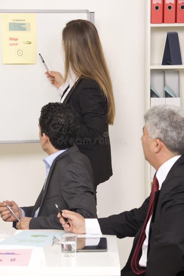 Business presentation stock photo. Image of present, presentation ...