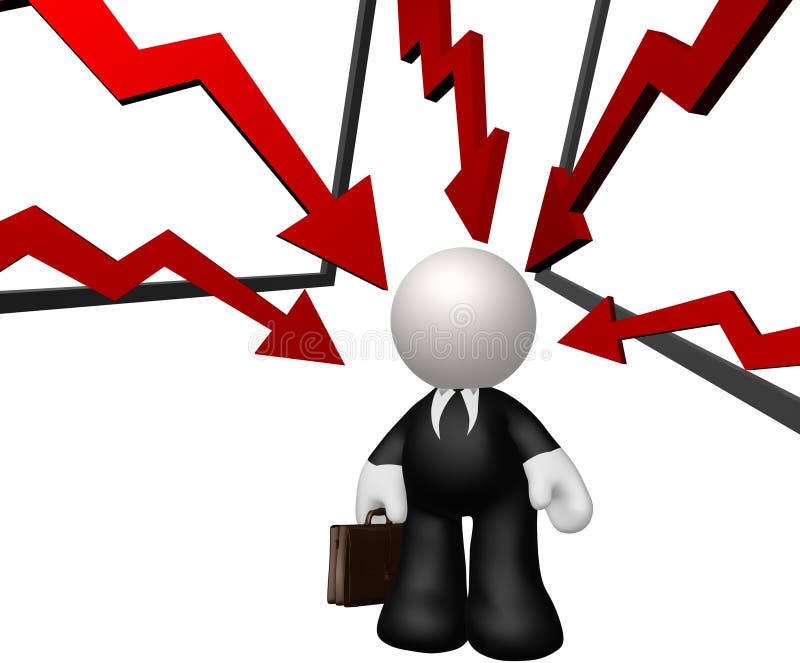 Business pressure stock illustration. Illustration of pressure - 8798583