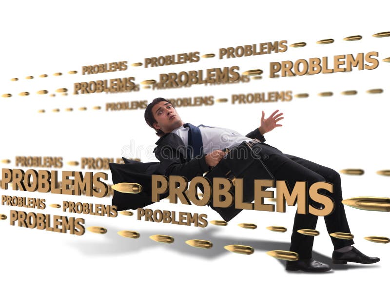 Business Problem and Challenge Concept with Businessman Stock ...
