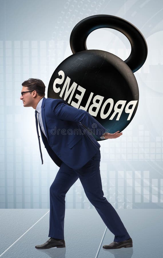 Business Problem and Challenge Concept with Businessman Stock Image ...