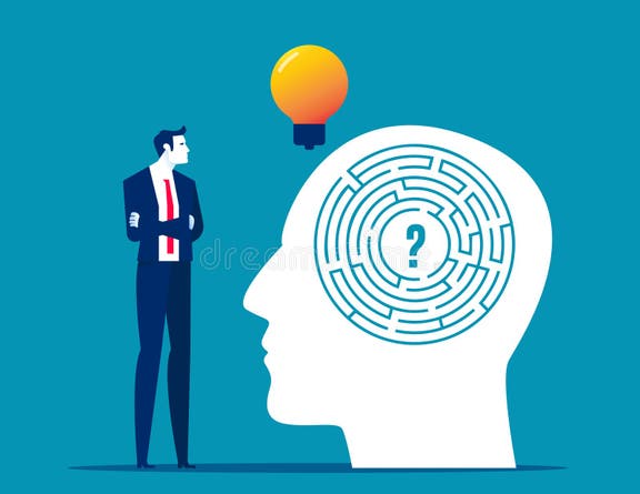 Business Problem Solving. Business Generating Vector Illustration ...