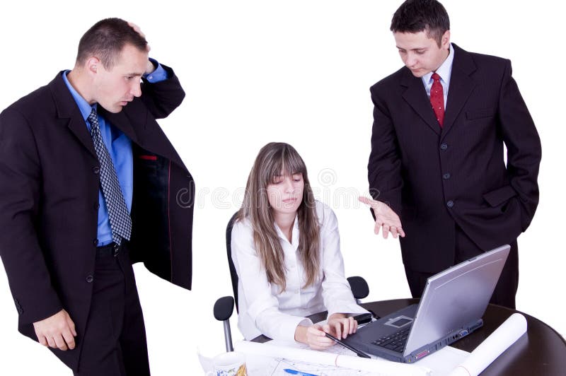 Business problems stock photo. Image of question, headache - 1456434