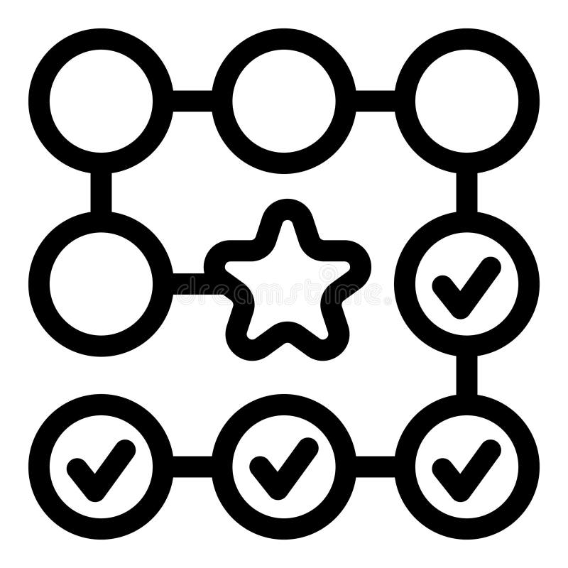 Achieving Goals Icon stock illustration. Illustration of achieving ...