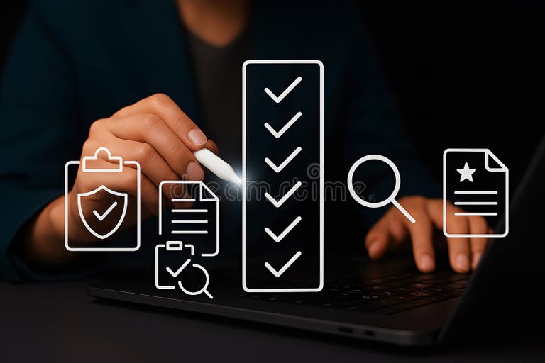 Business Process Approval Compliance and Verification with Checkmarks ...