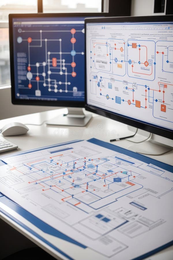 Business Process and Automate Workflows with Flowcharts Stock ... Business Process and Automate Workflows with Flowcharts Stock ...