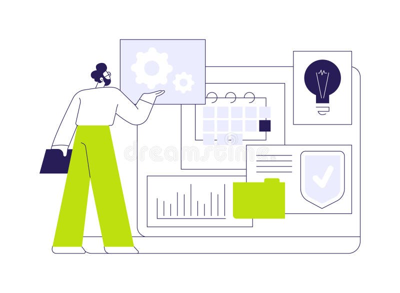 Vector Illustration Concept Process Stock Illustrations – 300,728 ...