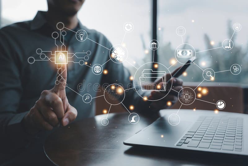 Business Process Automation and Strategy Concept Stock Image - Image of ...