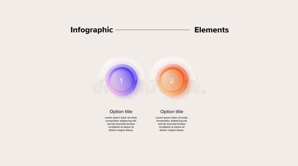 Two Circles Infograph Stock Illustrations – 50 Two Circles Infograph ...