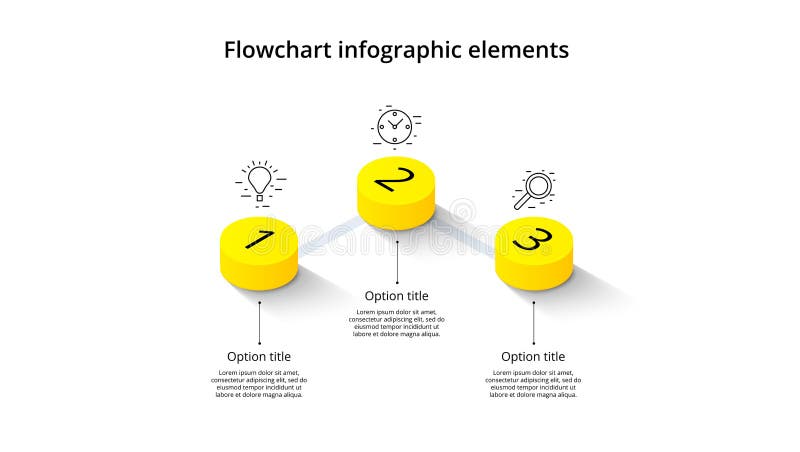 Business Process Chart Infographics with 7 Step Segments. Circular ...