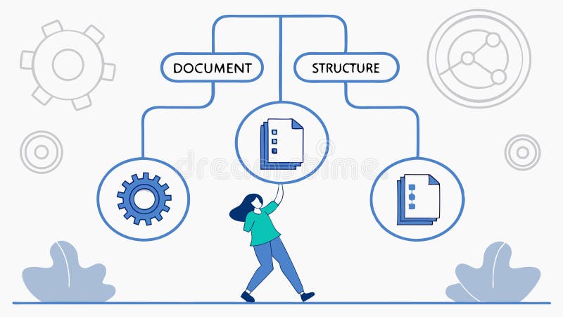 Business Process Flow Chart with Figures, Vector Design Generative AI ...