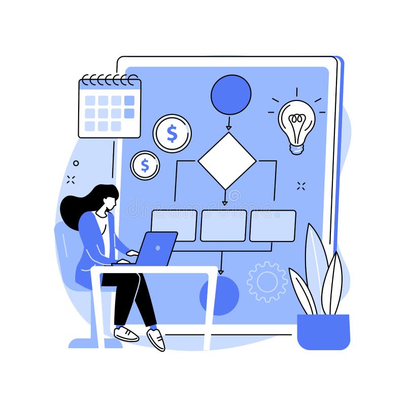 Business Process Management Abstract Concept Vector Illustration Stock ...