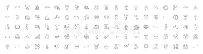 Business Process Management Line Icons Signs Set. Design Collection of ...