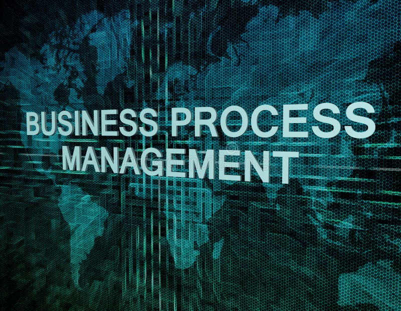 Business Process Management Stock Image - Image of process ...