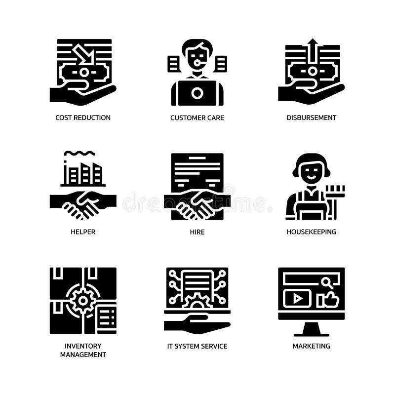 Reduction Process Icons Stock Illustrations – 345 Reduction Process ...