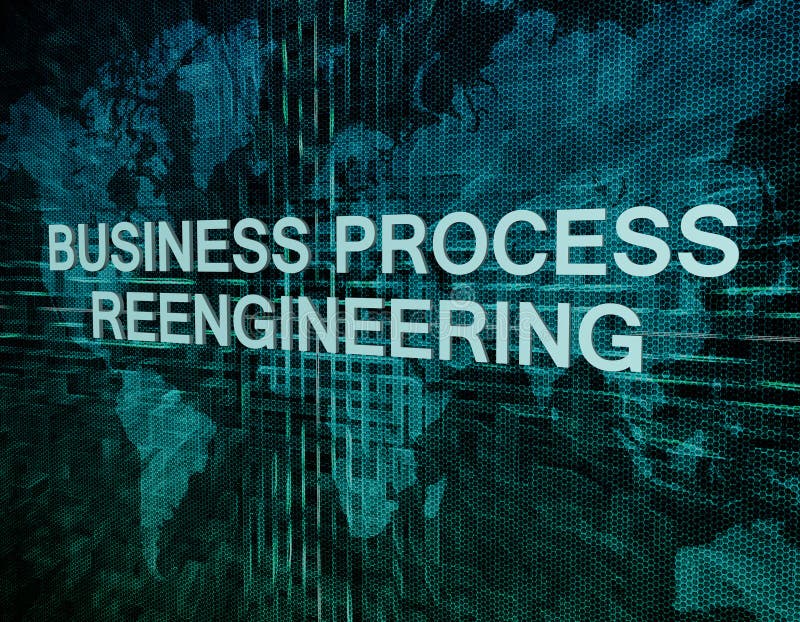 Business Process Reengineering Stock Photo - Image of organization ...