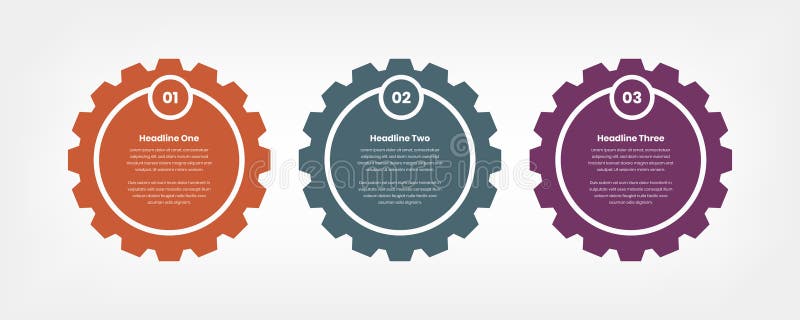 Business Process Three Steps Infographic Presentation Template with ...