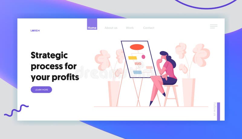 Business Process and Workflow Algorithm Landing Page Template ...