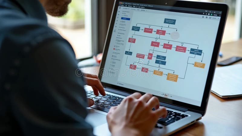 Business Process and Workflow Automation with Flowchart, Scheme of ...
