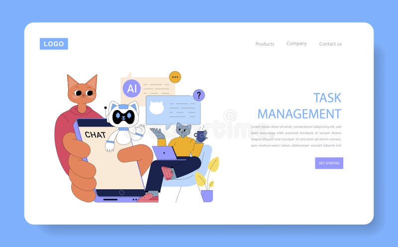 Business Processes. Flat Vector Illustration Stock Photo - Image of ...