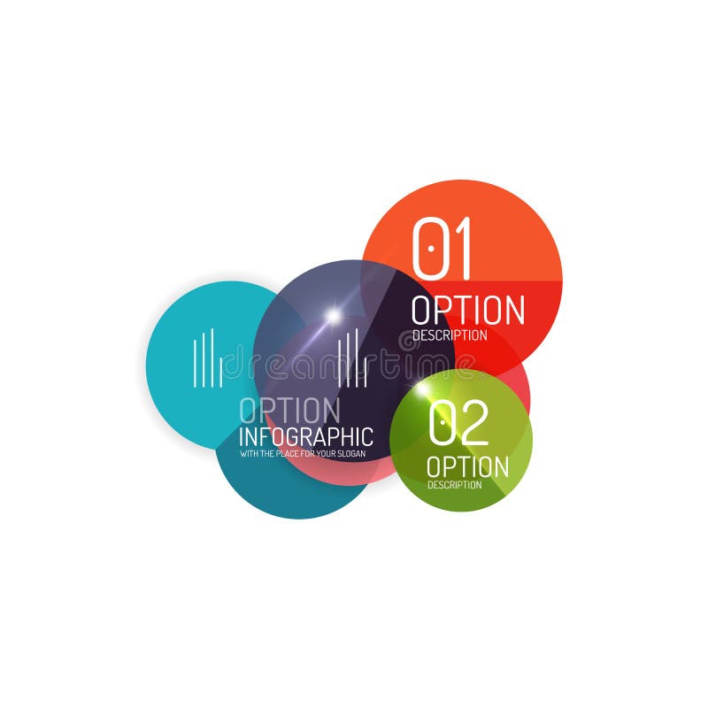 Business Products Option Banners Stock Vector - Illustration of ...