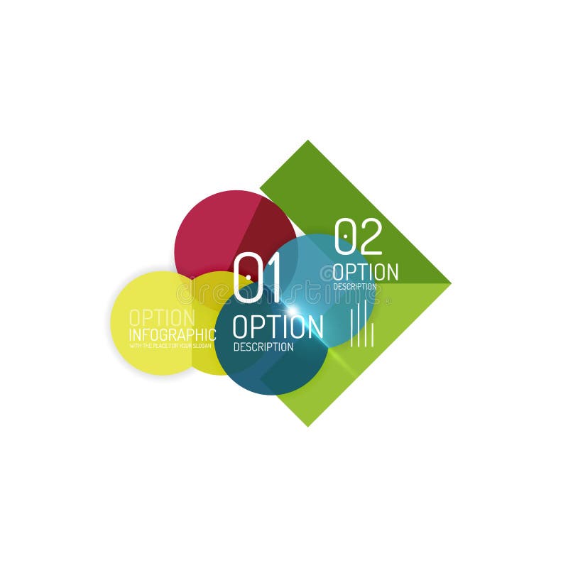 Business Products Option Banners Stock Vector - Illustration of icon ...