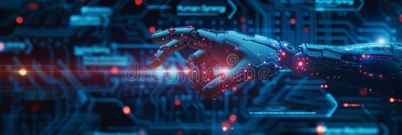 A Business Professional Collaborates Effortlessly with AI-enhanced ...