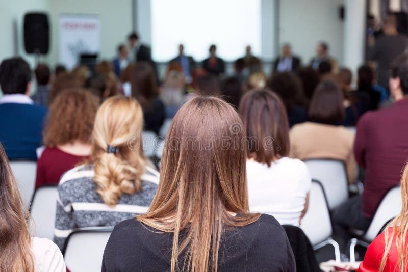 Business or Professional Conference Editorial Stock Image - Image of ...