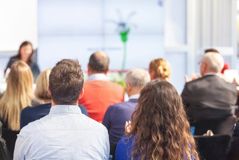 Business or Professional Conference Stock Image - Image of audience ...
