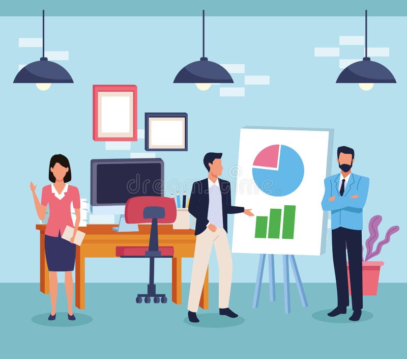 Business Professional Executive Work Cartoon Stock Vector ...