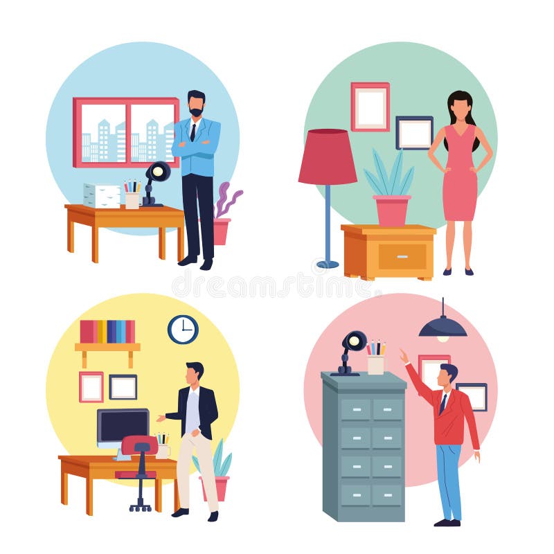 Bussines Woman Vector Set Stock Illustrations – 26 Bussines Woman ...