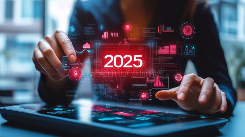 A Business Professional Interactively Analyzing Digital Data Trends for ...