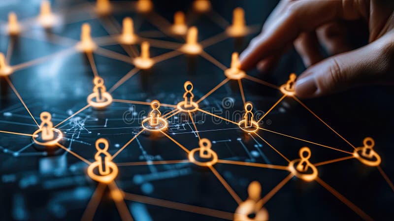 Business Professional Using Digital Collaboration Tools for Cross ...