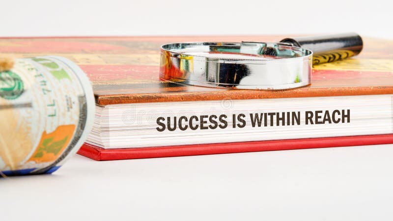 Business Professionals Concept. Words SUCCESS is within REACH Stock ...