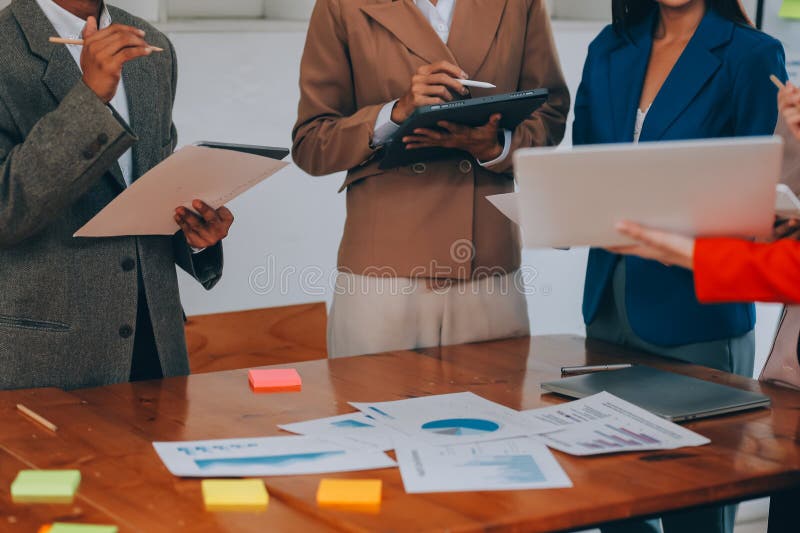 Business Professionals. Group of Young Confident Business People ...