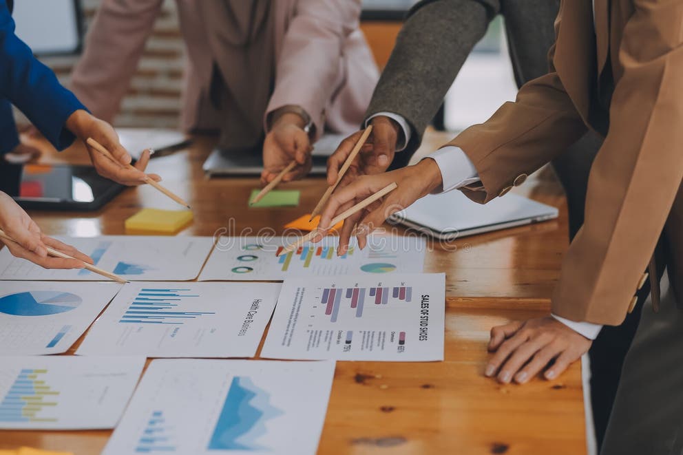 Business Professionals. Group of Young Confident Business People ...