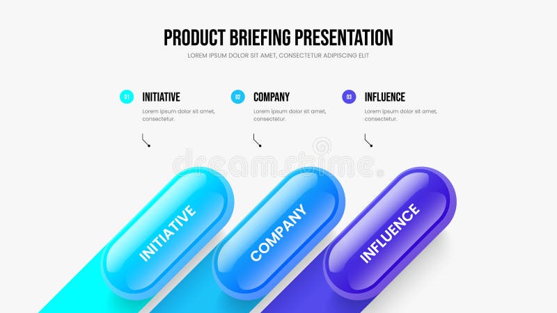 Service Insight 3 Element Infographic Slideshow Template Stock Vector ...
